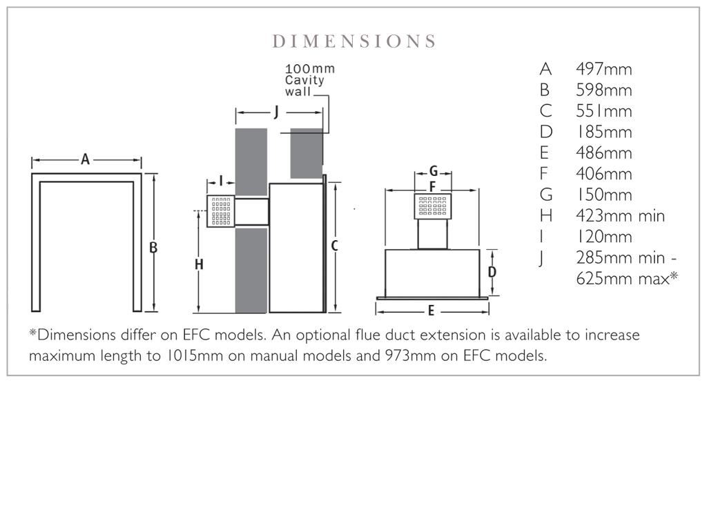 Verine Alpena Balanced Flue Gas Fire | sensofireplaces