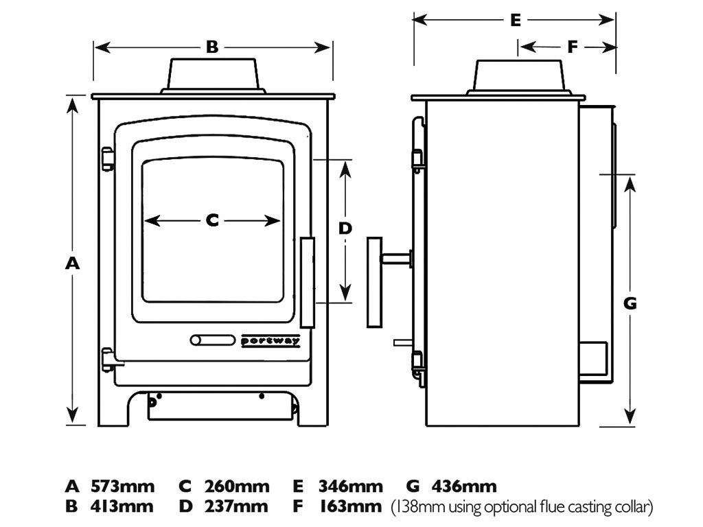 Portway 1 Gas Stove Save