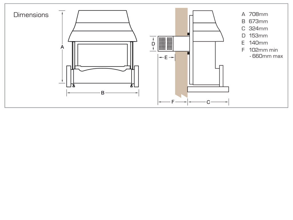 Flavel Emberglow Balanced Flue Gas Fire Lowest Price in the UK