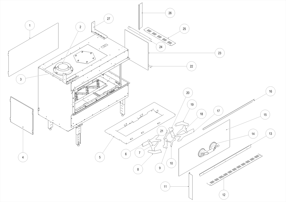Fire Box Assembly - BFM Europe Ltd